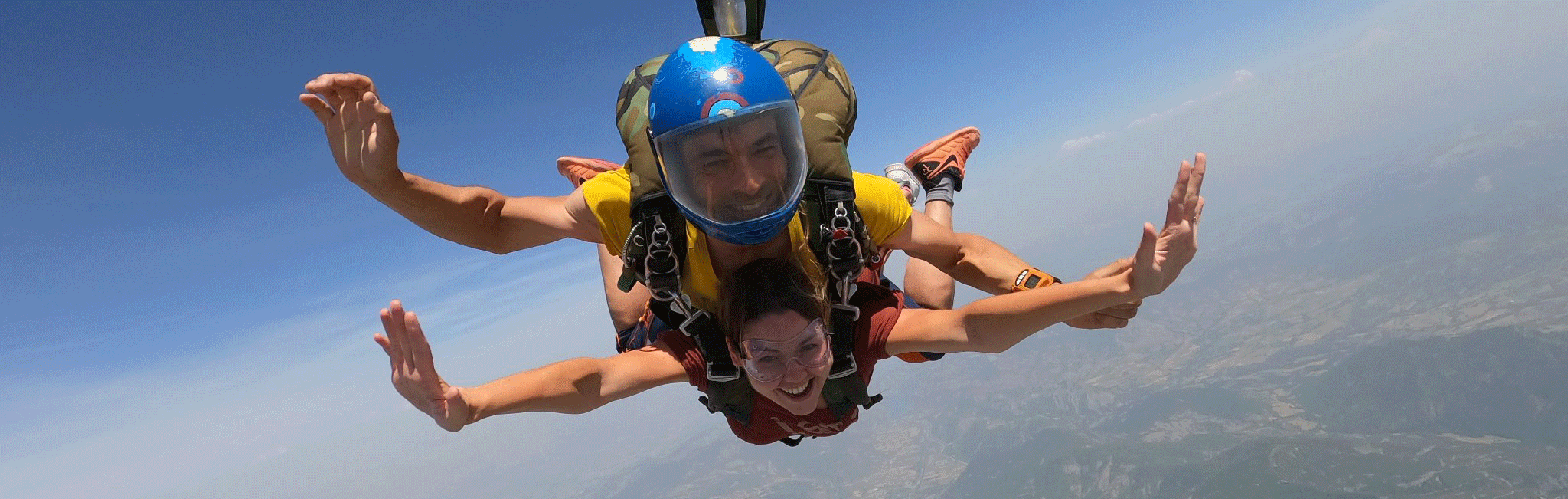 Saut en tandem à Gap - Parachute en tandem • Parachutisme Tallard